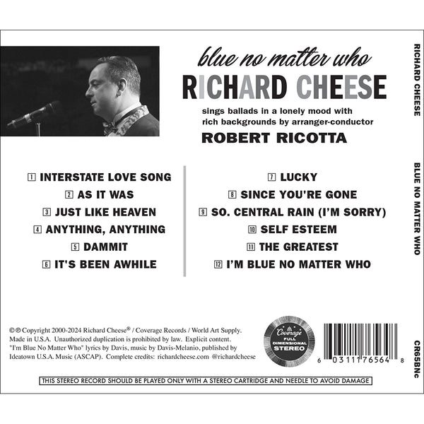 Richard Cheese "Blue No Matter Who" CD - RevHQ.com