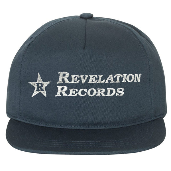 Revelation Records "Logo (Navy)" - Snapback Hat - RevHQ.com