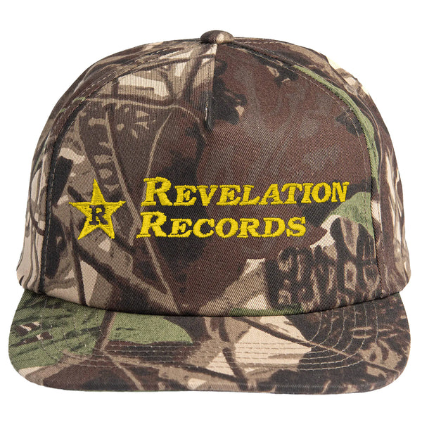 Revelation Records "Logo (Camo)" - Snapback Hat - RevHQ.com