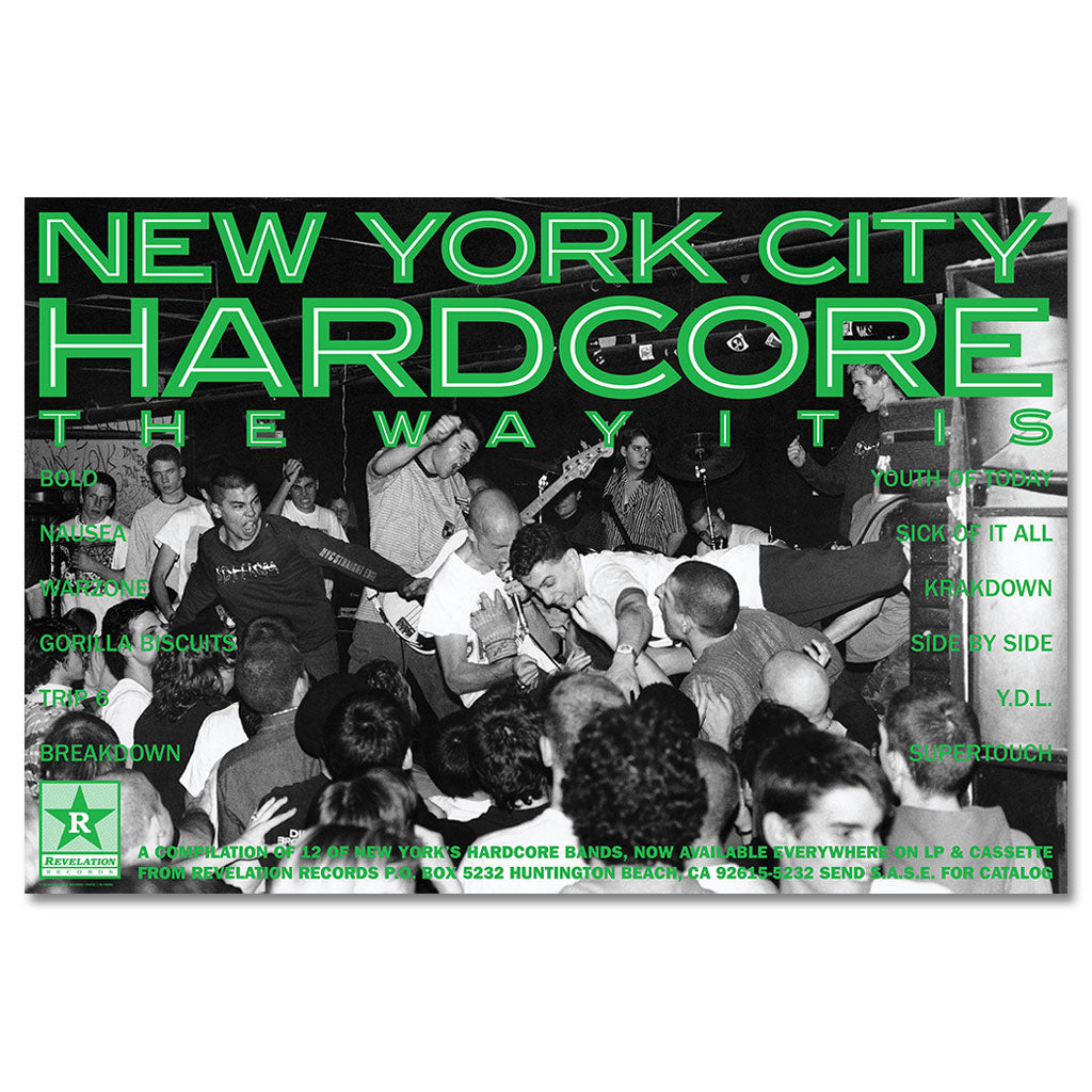 V/A "New York City Hardcore: The Way It Is" - Poster - RevHQ.com