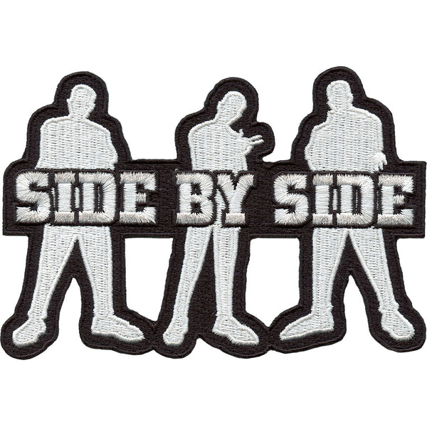Side By Side "Logo (Die Cut)" - Embroidered Patch - RevHQ.com