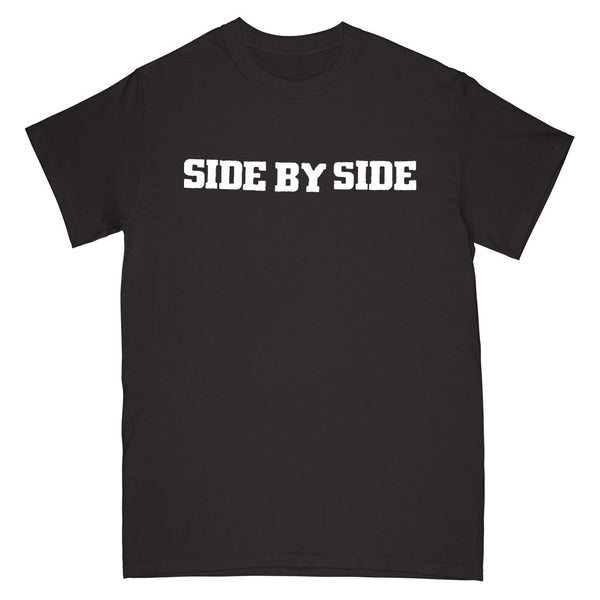 Side By Side "Side By Side By Side (Black)" - T-Shirt - RevHQ.com