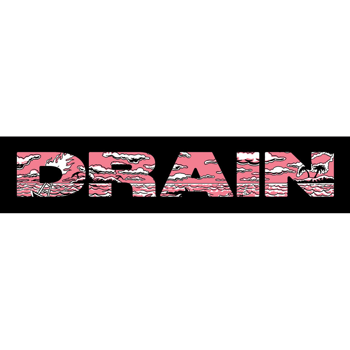 Drain "Logo" - Sticker - RevHQ.com
