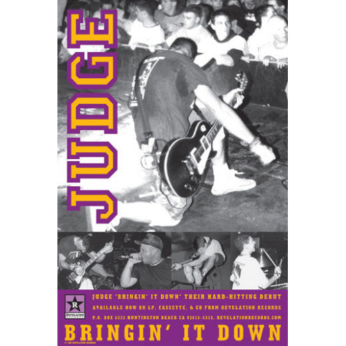 Judge "Bringin' It Down" - Poster - RevHQ.com